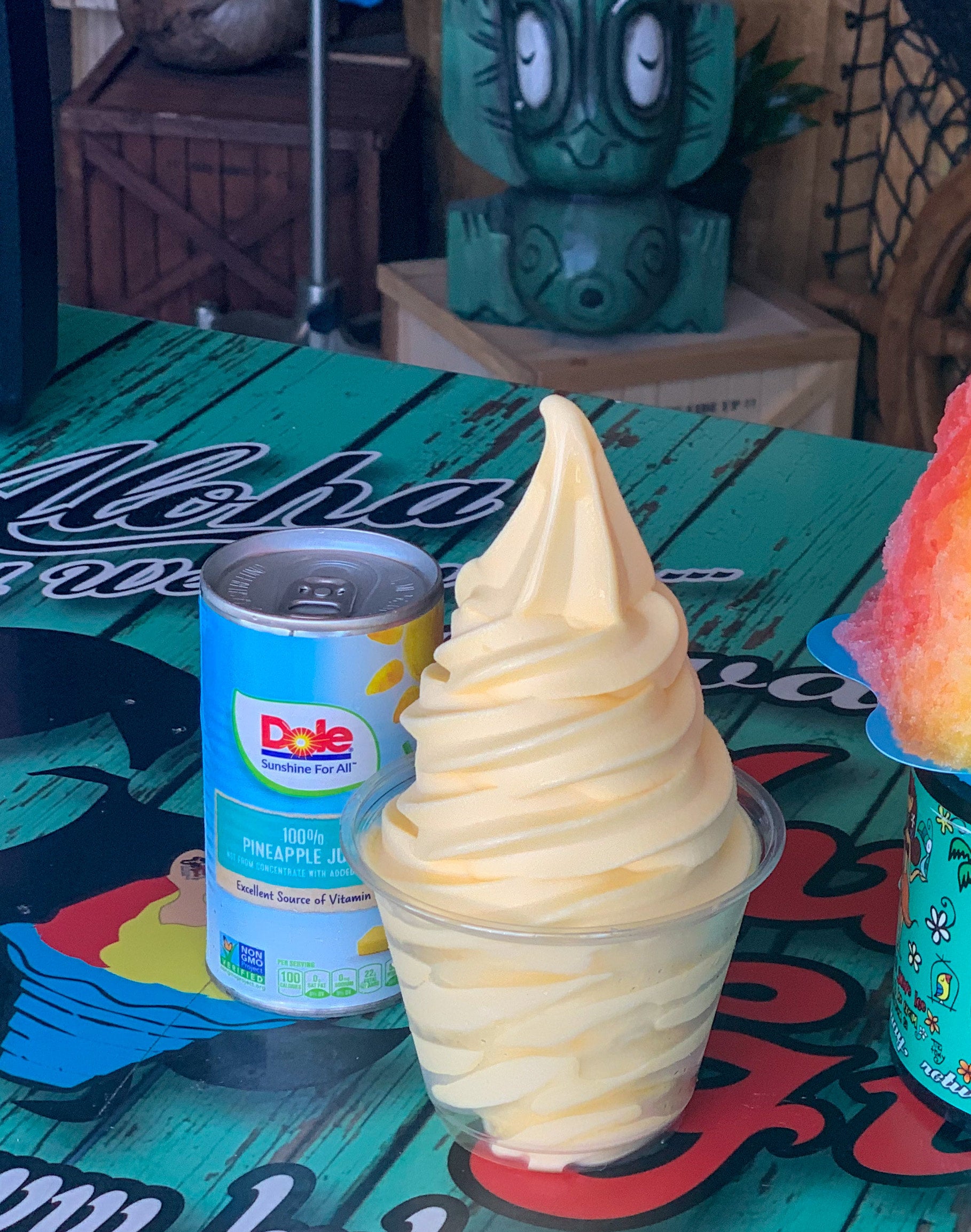 DOLE Pineapple Juice | Hula Girls Shave Ice and Ice Cream
